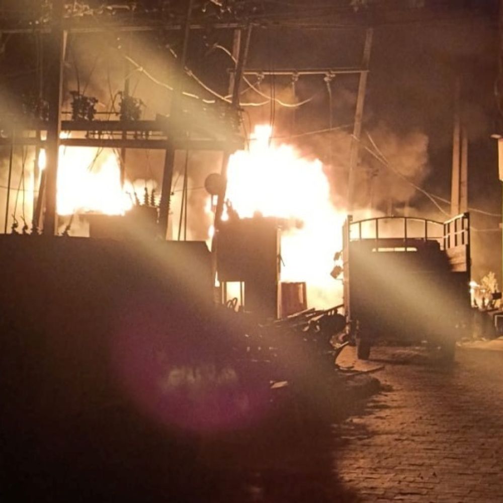 Short circuit ignites Karoli substation, disrupting power supply | News ...