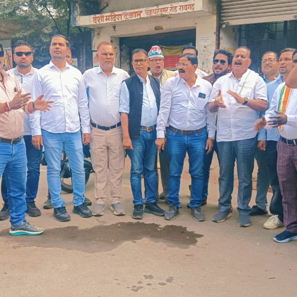 Congress protests open liquor stores on Mahatma Gandhi's death ...