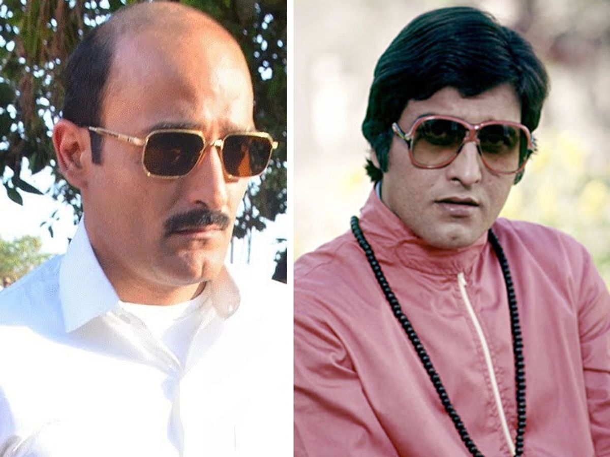 Vinod Khanna And Akshay Khanna