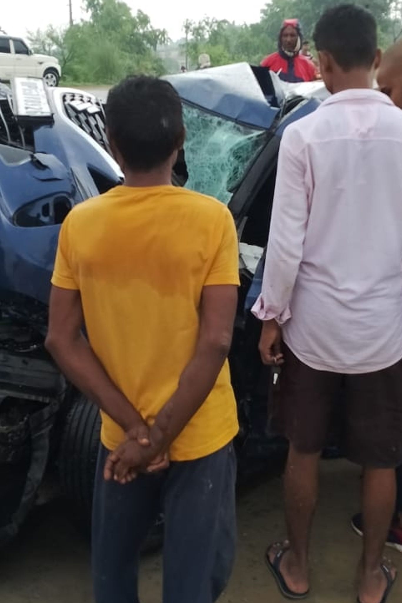 Monisha Accident Car