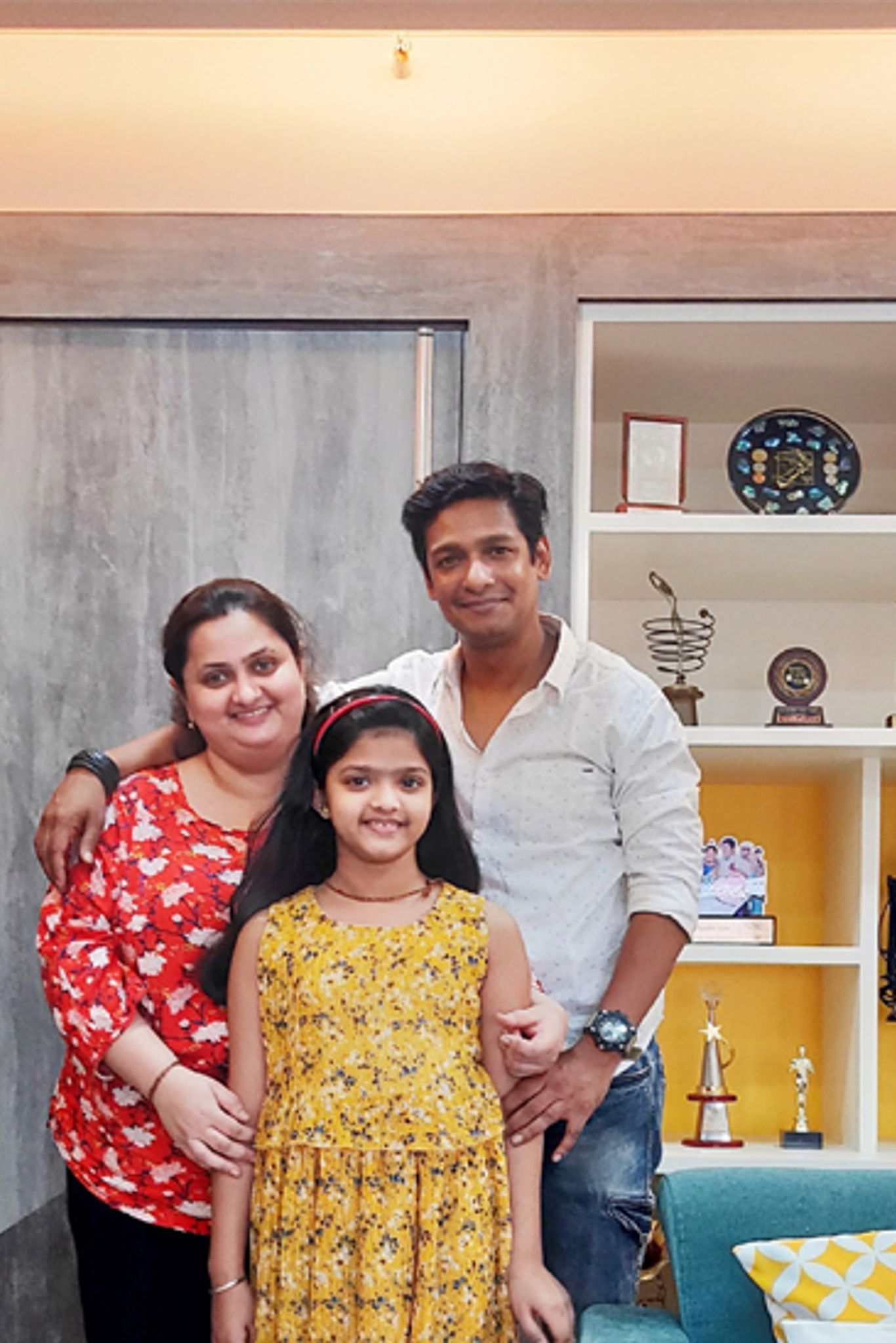 Priyadarshan Jadhav Family