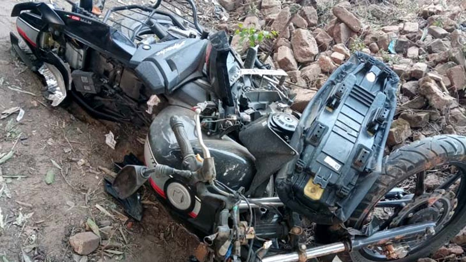 Dead Body Bike Accident