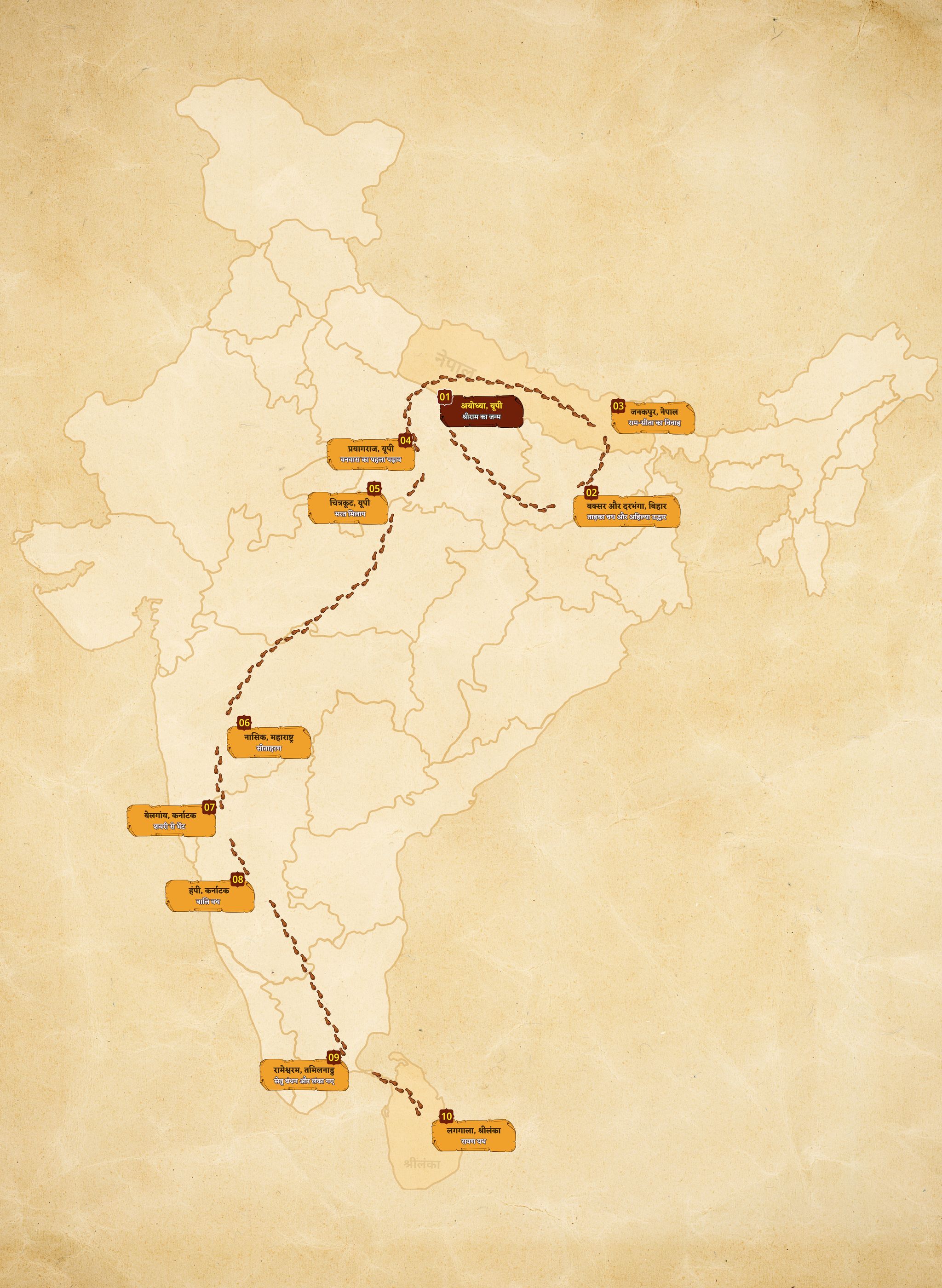 Shree Ram Jeevan Yatra: Watch Shri Ramchandra Banbas Yatra with ...