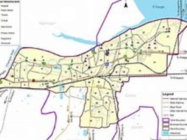 Map of plot is now availabel in every district of bihar, earlier it was ...