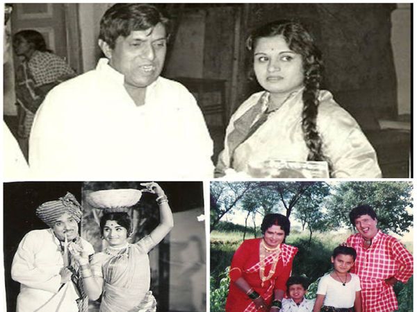 Dada Kondke Wanted To Marry Marathi Actress Usha Chavan | दादा कोंडके ...