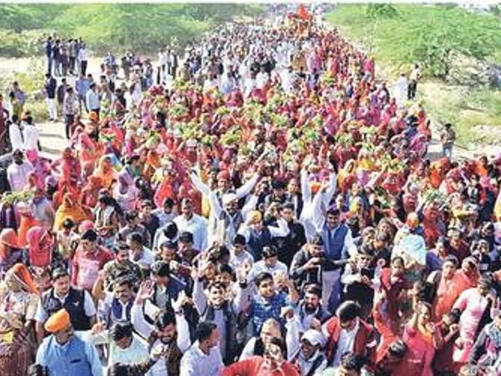 Gotan News - rajasthan news shrimad bhagwat katha begins with ...