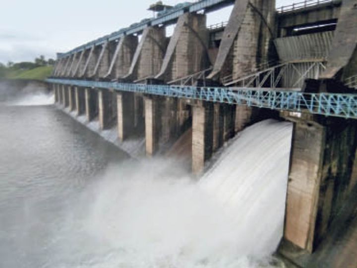 Two gates of Som Kamla Amba dam opened, fast flow in Som and Sarani ...