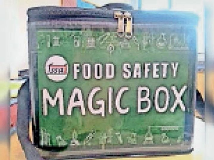 The magic box will show whether there is adulteration in the food; Food ...