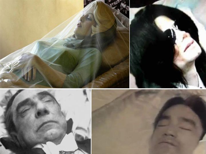 12 Hollywood Celebrities Open Caskets | संपूर्ण जगाला वेड लावणा-या या ...