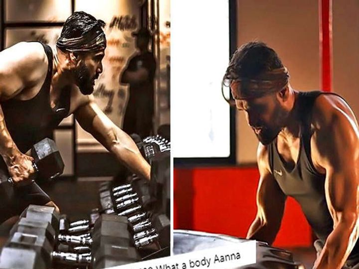 Sunil Shetty 6 Pack Abs Share Gym Photos | 56 व्या वर्षी सुनील शेट्टी ...