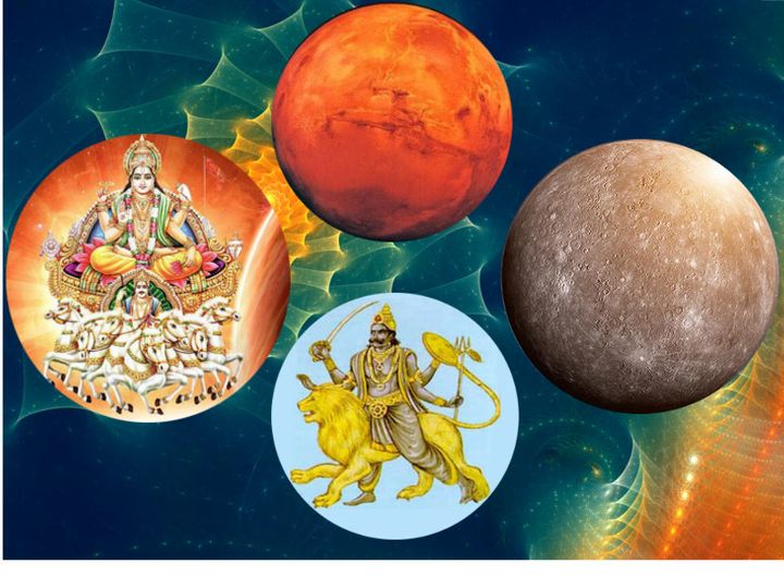 Surya Mangal Budh and Rahu grah in Mithun Rashi | મિથુન રાશિમાં સૂર્ય ...