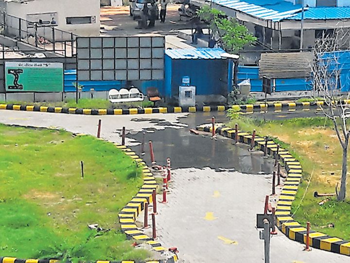 Ahmedabad RTO test track off due to camera not working after rain ...