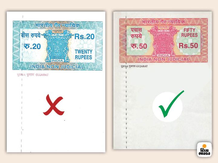 Affidavit will now have to use Rs. 50 stamp paper instead of Rs. 20 ...