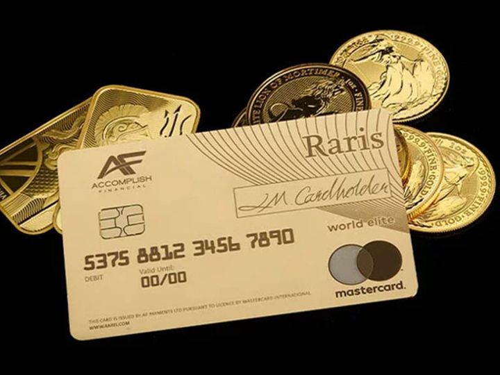 The world's first 18 carat gold ATM card, priced at Rs 14 lakh ...