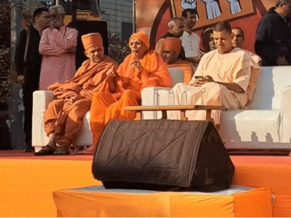 Hindu Rakshak Samiti protests against outrage in Bangladesh