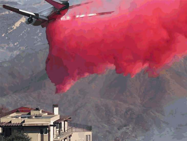 What is pink powder retardant? Why it is being used to extinguish LA ...
