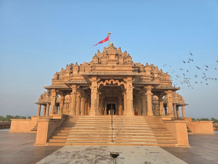 Khodal Dham temple marks 8th 'Pran-Pratishtha' day