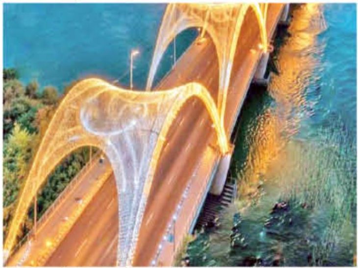 India’s first bridge with religious statues: Idols of Narmada and ...