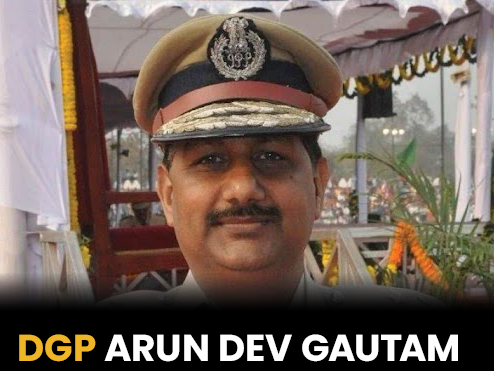 1992-Batch IPS Arun Dev Gautam Takes Charge as Chhattisgarh DGP