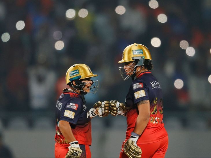 RCB record highest-ever run chase in WPL history: Mandhana's women score 202 runs in 18.3 overs ...