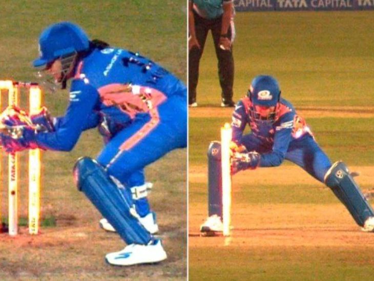 Controversy in WPL 2025 over run-out, confusion over LED stumps ...