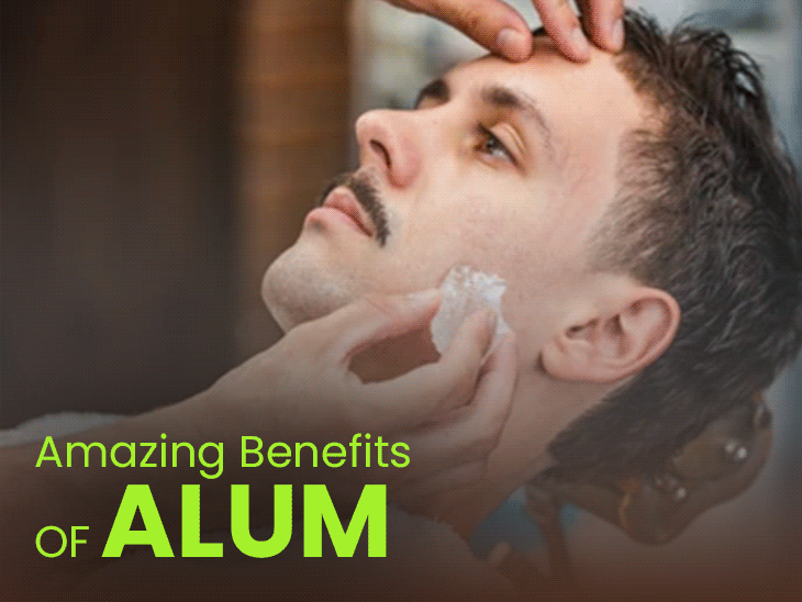 Alum benefits good for skin odour filled with anti-aging properties