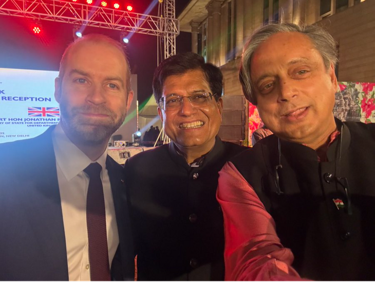 Shashi Tharoor meets BJP's Piyush Goyal, sparks Congress rift ...