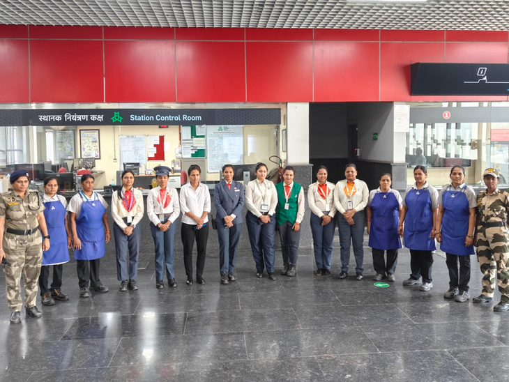 Mumbai Metro empowers women workforce: Two stations fully operated by ...