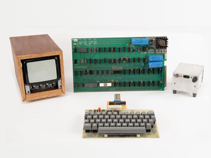 The rare 'Apple-1' computer sold for Rs 3 crore-first PC built by Steve ...