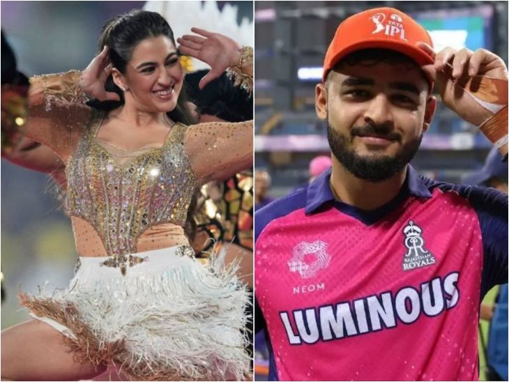 Fans credit sara ali khan actress for Rajasthan Royal captain riyan parag steller performance in ...