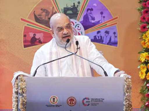 Union Minister Amit Shah at Bhopal cooperative conference - Madhya ...