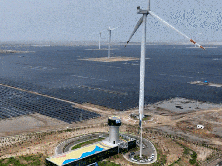 Gujarat Adani Energy Project Details; Khavda Solar Plant | AI ML Model