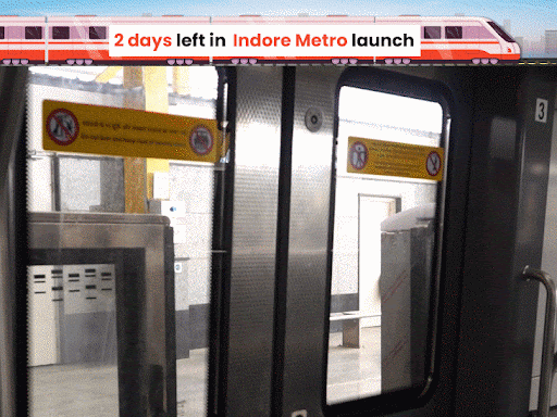 Indore Metro launch soon features modern coaches easy passenger access ...