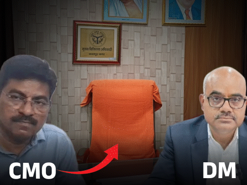 Kanpur CMO Dr. Hari Dutt Nemi suspended; 7 BJP MLAs jumped into the controversy; 5-month feud ...