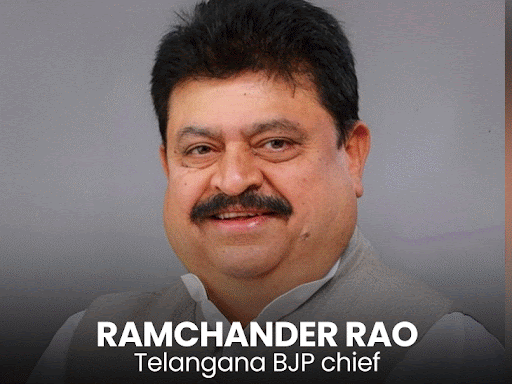 States BJP President Ramchander Rao, Telangana; Hemant Khandelwal, MP ...