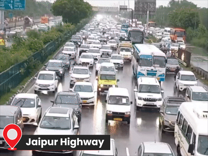 2-km Jam on Delhi’s NH-48, Shahdol station flooded, Badrinath route ...