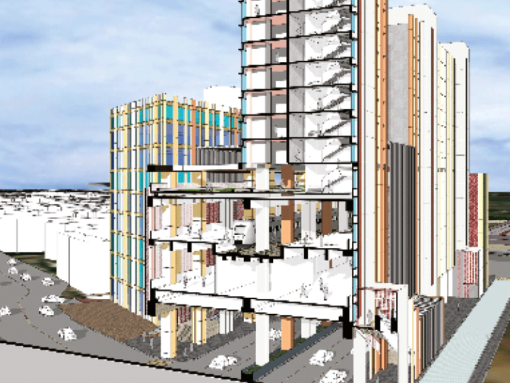 Surat launches India’s first metro-housing project: Two 7-storey towers ...