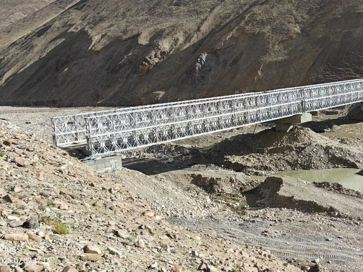 grse builds modular bridge in ladakh in 20 days strengthens defence ...