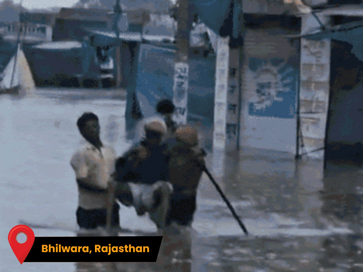 IMD red alert for 14 districts of Rajasthan; heavy rain in 5 states ...