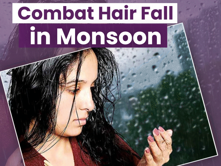 Dealing with excessive hair fall during monsoon