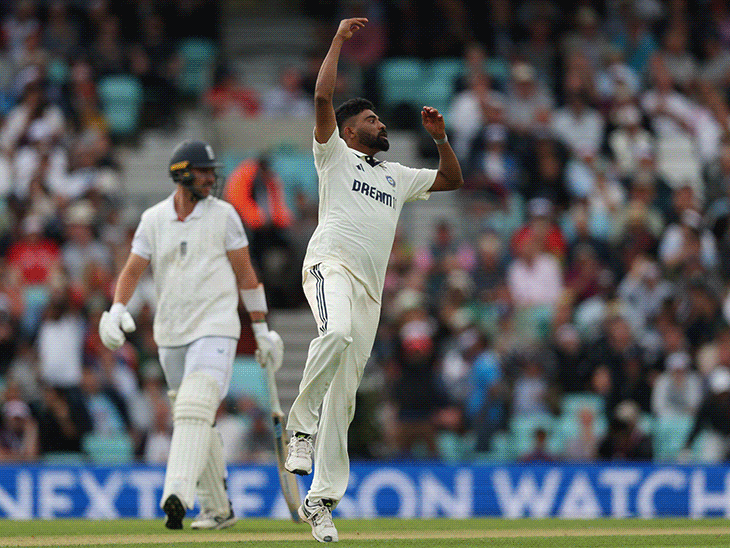 'Why you're going? Whom will I hug after fiver?': Mohammed Siraj ...