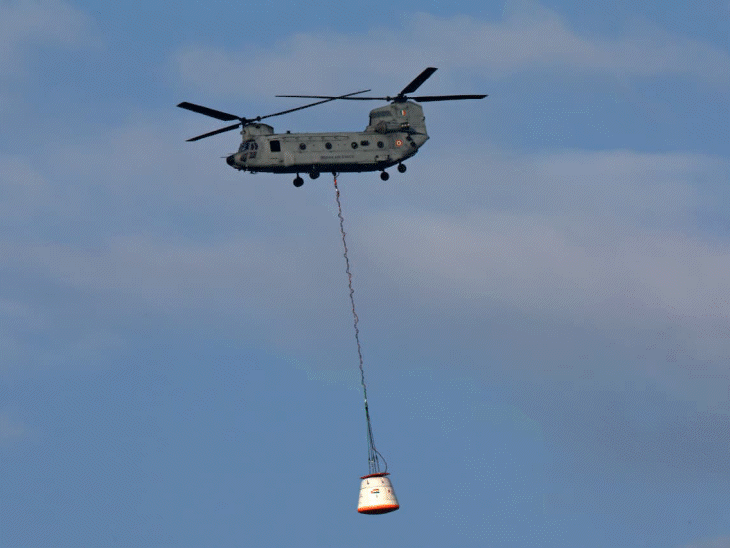 Preparation for Gaganyaan mission begins with air-drop test of module ...