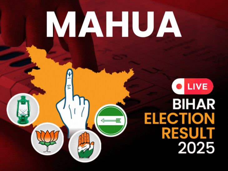 Mahua Bihar Election Result 2025 LIVE Update | LJP, RJD, Jan Suraaj ...