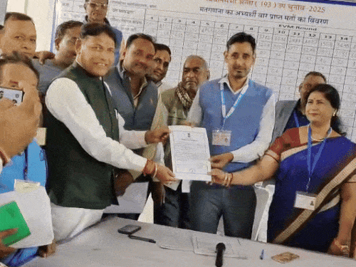 Congress reclaims Anta seat in 2025 by-election victory Outcome ...
