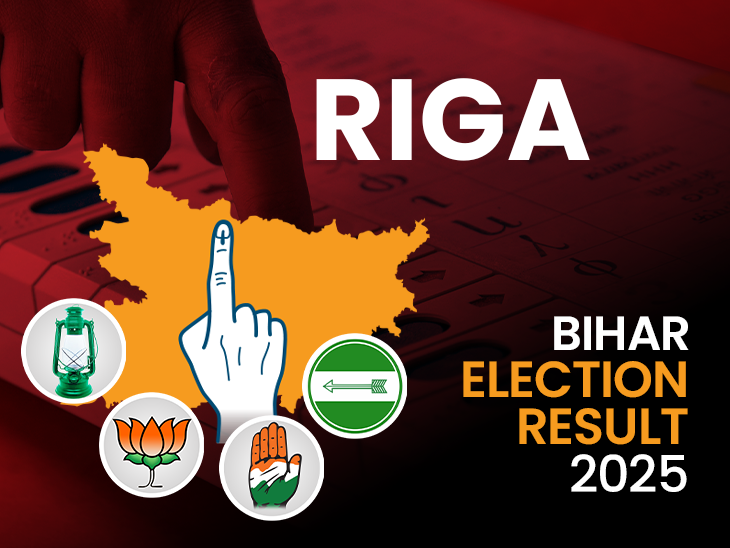 Riga Bihar Election Result 2025 LIVE Update | Jan Suraaj, BJP, INC ...