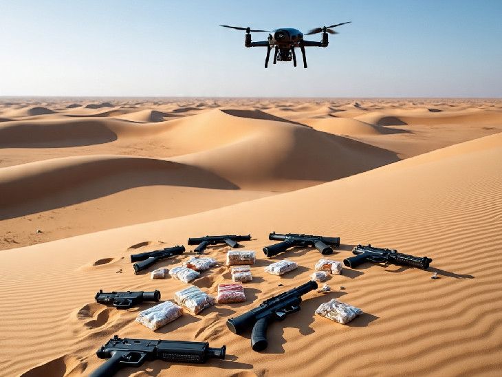 Weapons, heroin smuggled from Pakistan via drones: Chargesheet ...