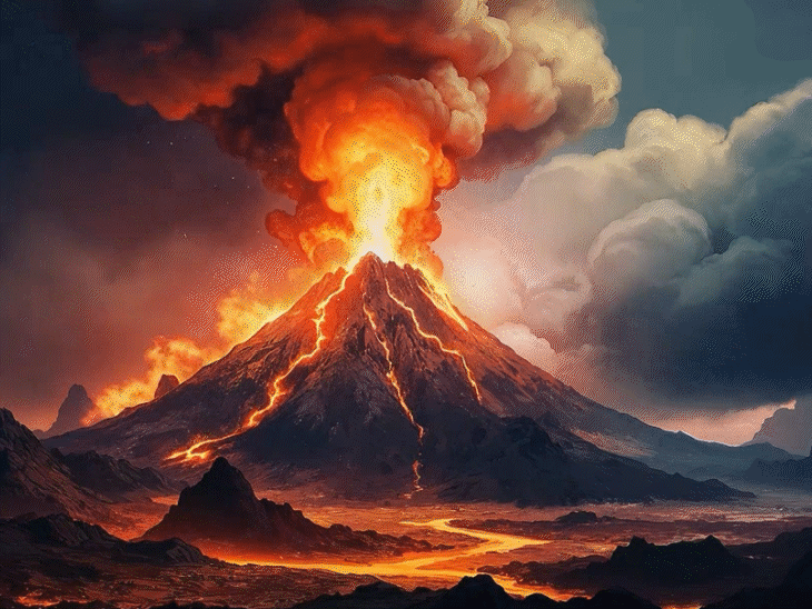 Indonesia Volcano Eruption Reason Explained; Mount Semeru - Magma Lava ...