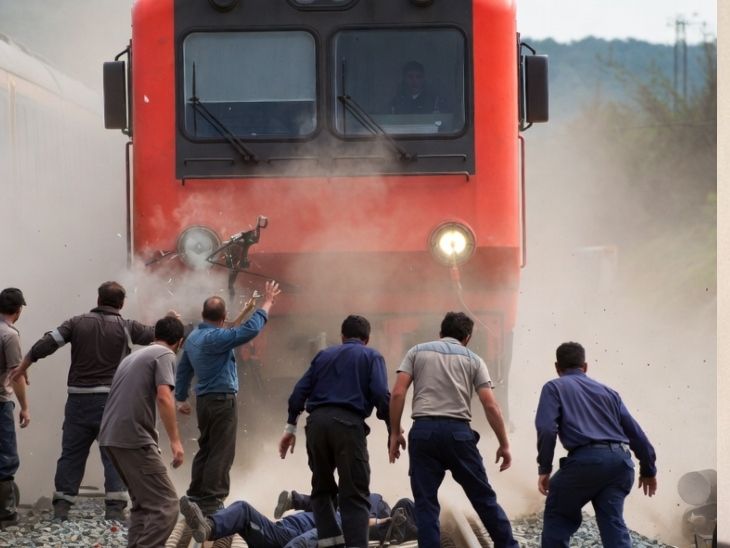 Test train collides with track workers in China's Yunnan