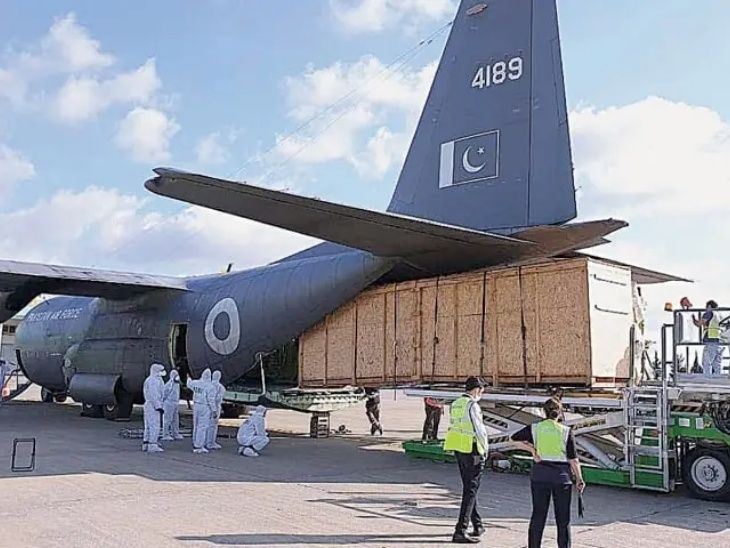 India Opens Airspace for Pakistan Relief Flights to Sri Lanka | Bhaskar ...