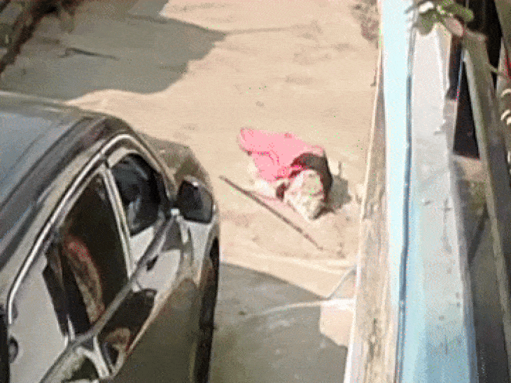 Woman run over while sunbathing outside house: Car passed over both her ...